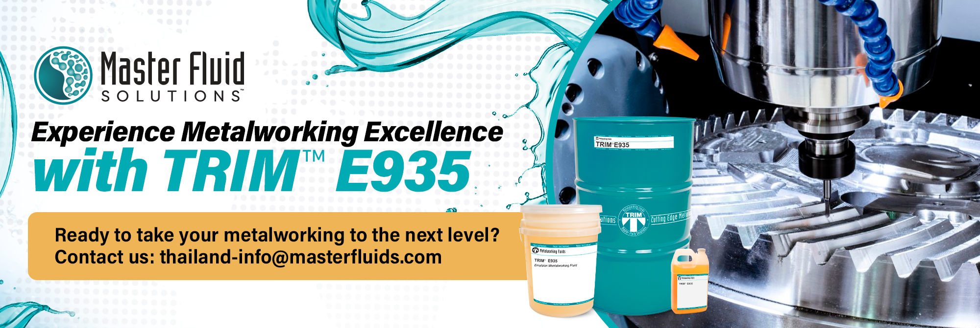 Master Fluid Solutions | Cutting Edge Metalworking Solutions
